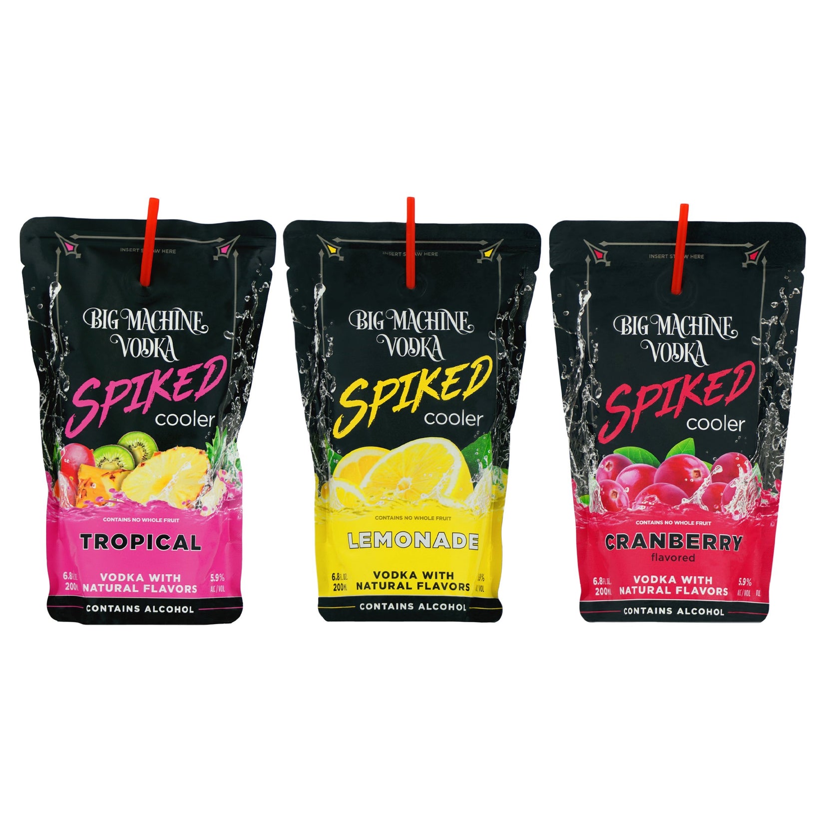 Big Machine Vodka Spiked Coolers Variety Bundle - 24 Pack
